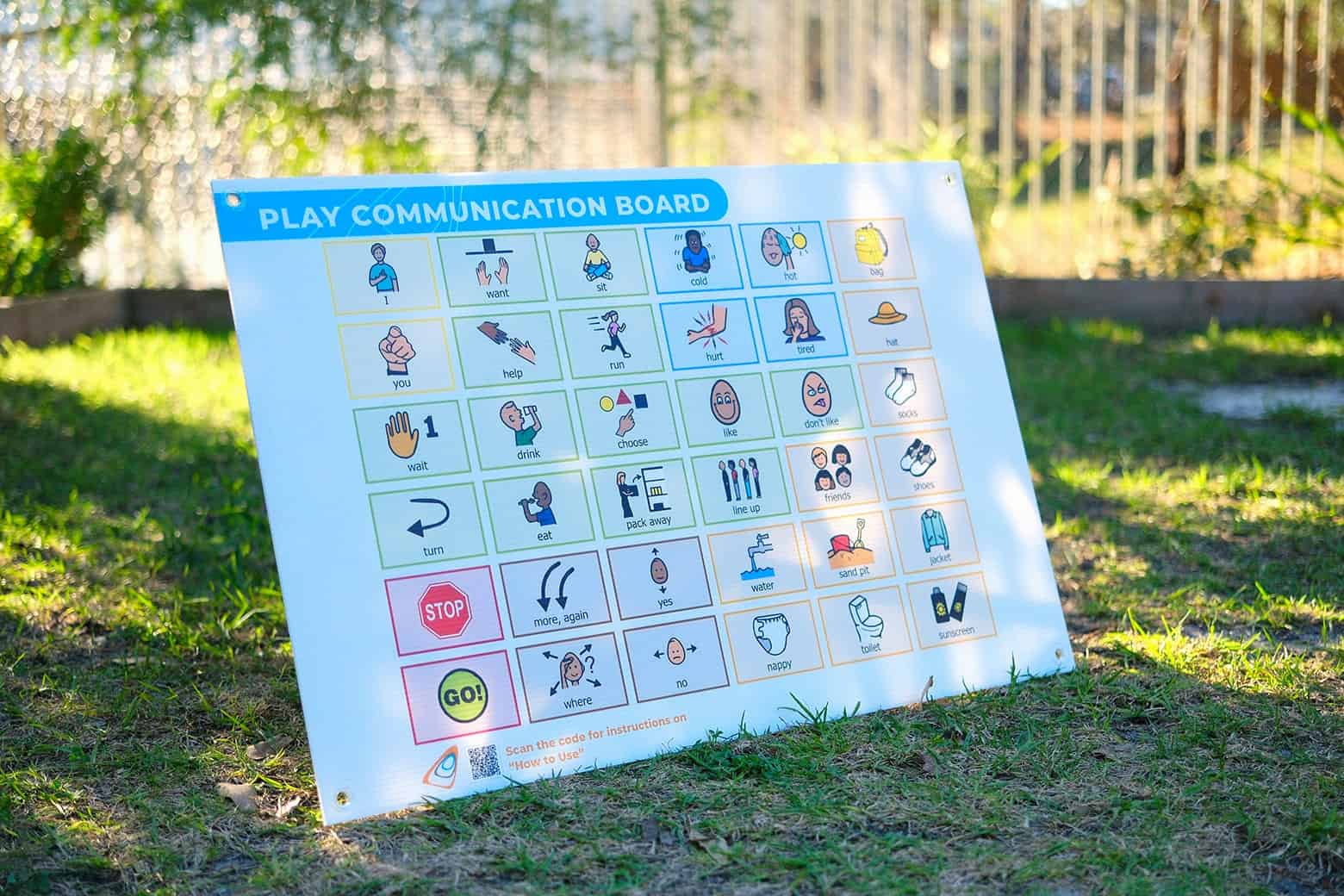 Play Communication Boards (Coreflute - local pick up only) - Meerilinga